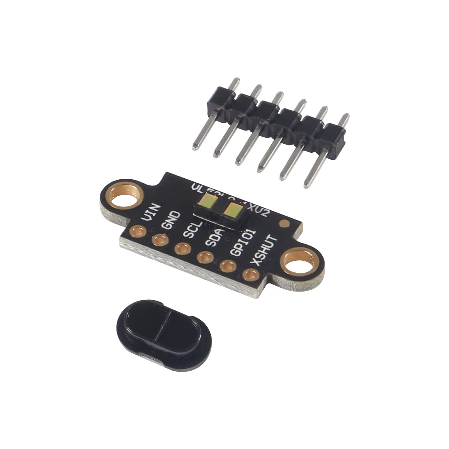 Snapklik.com : AITRIP 2PCS VL53L1X Laser Ranging Flight Time Sensor Module