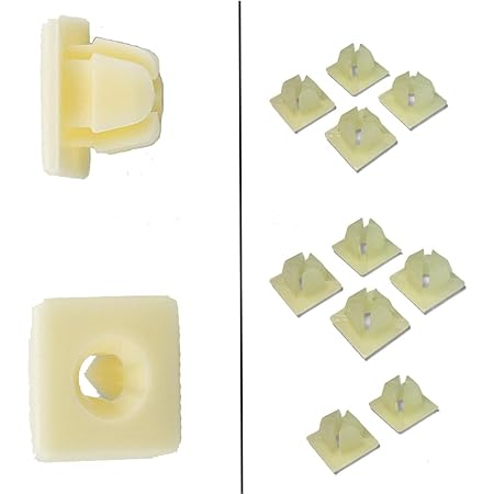 Amazon.com: Nylon License Plate Nut for GM Cars - License Plate Grommet ...