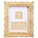 Amazon.com - Two's Company Hand Woven 8" X 10" Scalloped Rattan Photo ...