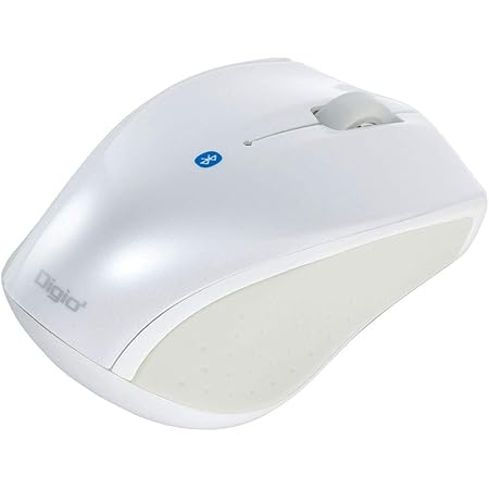Amazon | Digio2 Bluetooth マウス Blue LED 小型 ホワイト MUS-BKT99W | ナカバヤシ ...
