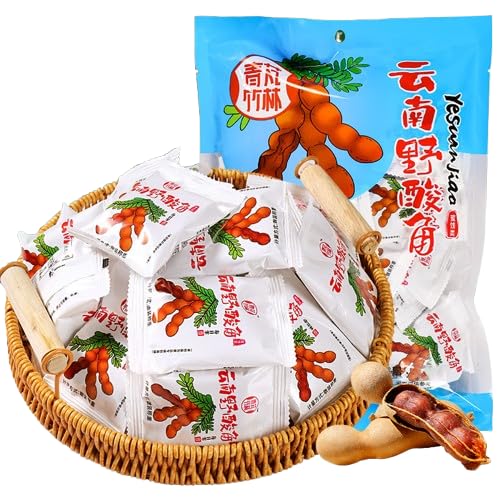 Amazon.com : Sour Tamarind Pods, Tamarind Candy, Preserved Fruits ...