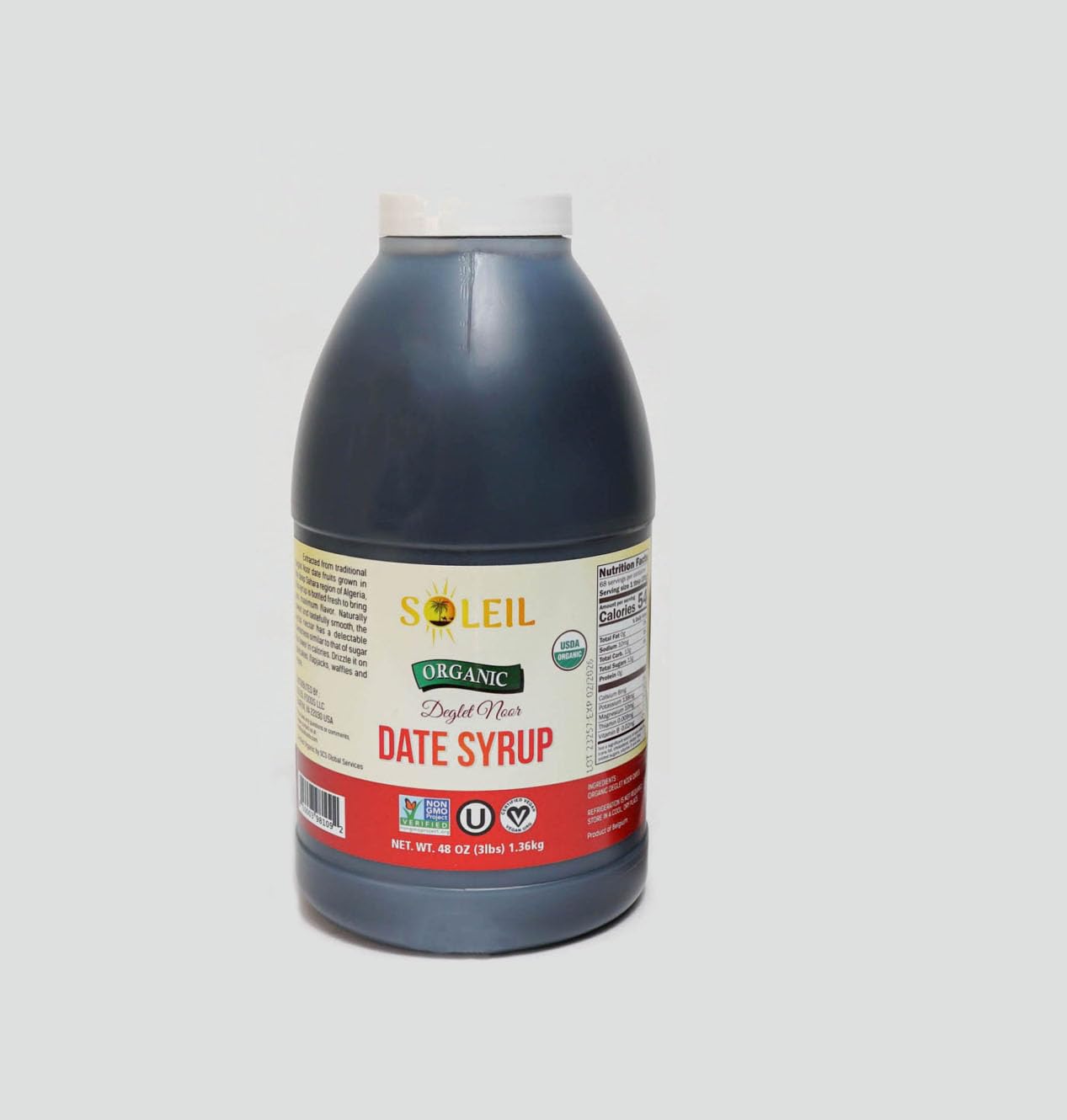 Amazon.com : 3lb ORGANIC DATE SYRUP | Made with100% Deglet Noor dates ...