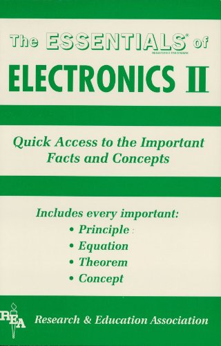 Electronics II Essentials: Quick Access to the Important Facts and ...