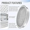 Amazon.com: Rain Barrel Screen, 6 Inch Ultra Fine Mesh Aluminum Rain ...