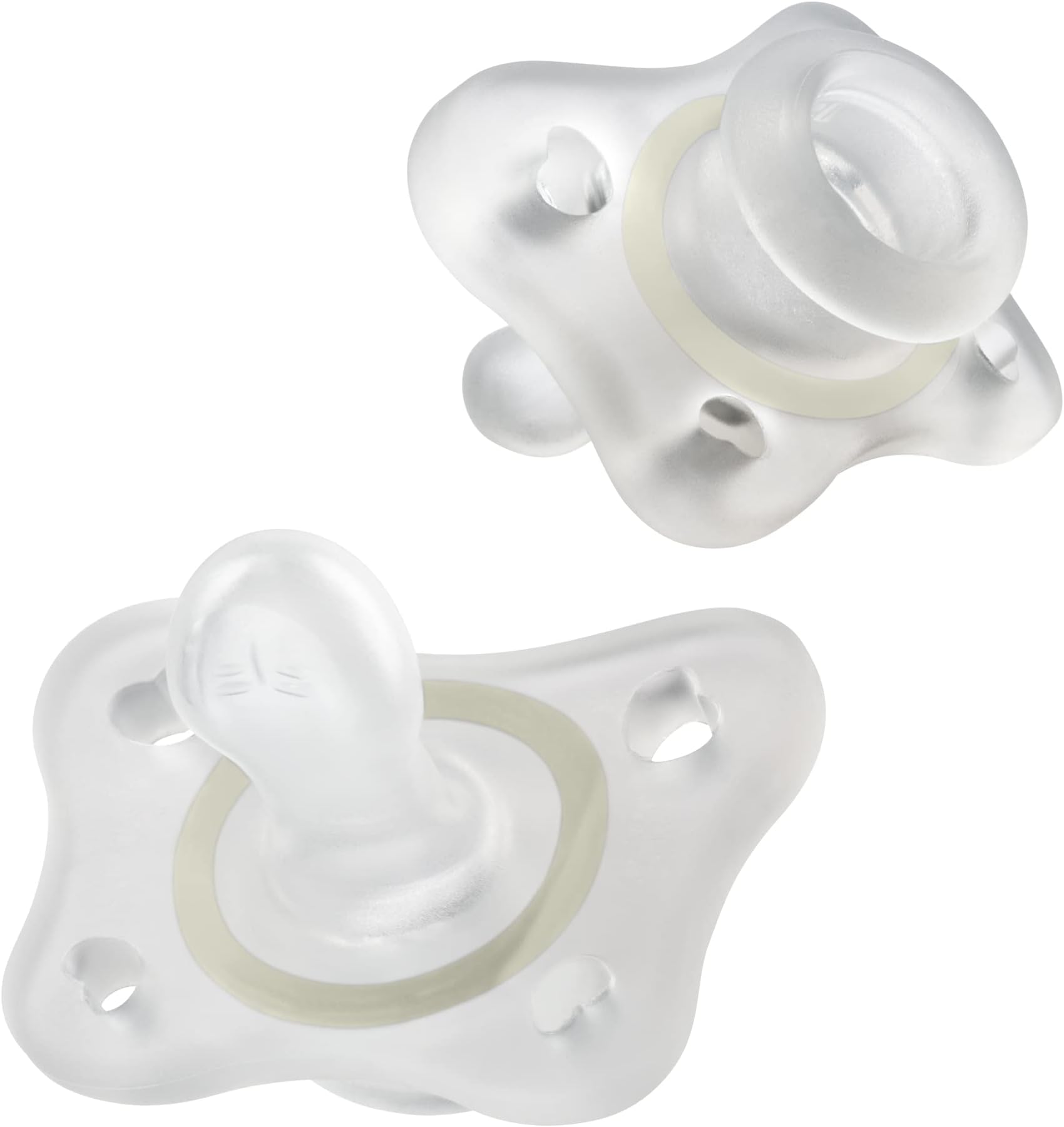 Amazon.com : Minbie Orthodontic Soother Pacifier 2 Pack - Nurtures ...