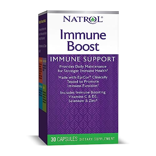 Natrol Immune Boost Capsules, Immune Support, Made with EpiCor ...