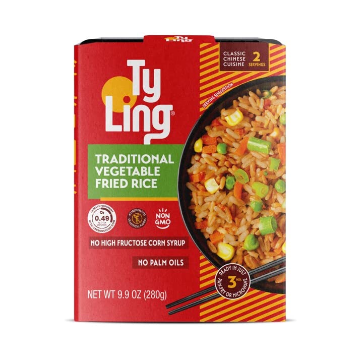 Snapklik.com : Ty Ling Traditional Vegetable Fried Rice, Non-GMO, 9.9 Ounce