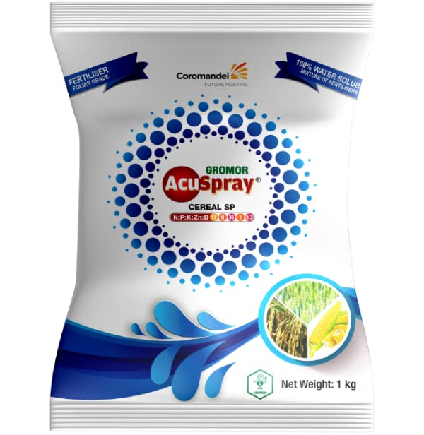 Coromandel Gromor Acuspray Cereal sp N:P:K:Zn:B 1KG : Amazon.in: Health & Personal Care