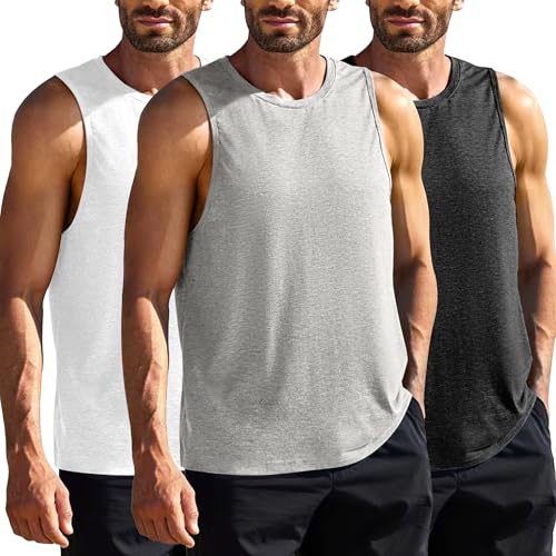 Amazon Best Sellers: Best Men's Activewear Tank Tops