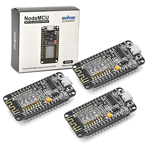 Osoyoo Nodemcu Module Usb C Esp8266 Esp 12f Wifi Development Board With Ch340 For Arduino Ide 5742
