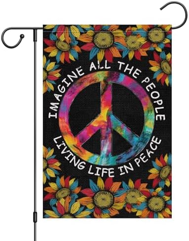 Amazon.com : MAIANEY 12"x18" Imagine All The People Living Life In ...