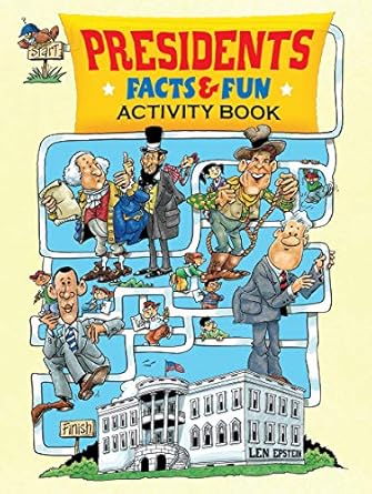 Presidents Facts and Fun Activity Book : Epstein, Len: Amazon.co.za: Books