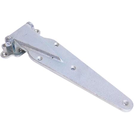 Kason 1074 Series Chrome Reversible Steel Strap Hinge for Walk-in ...