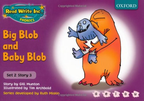 Read Write Inc. Phonics: Purple Set 2 Storybooks: Big Blob and Baby ...