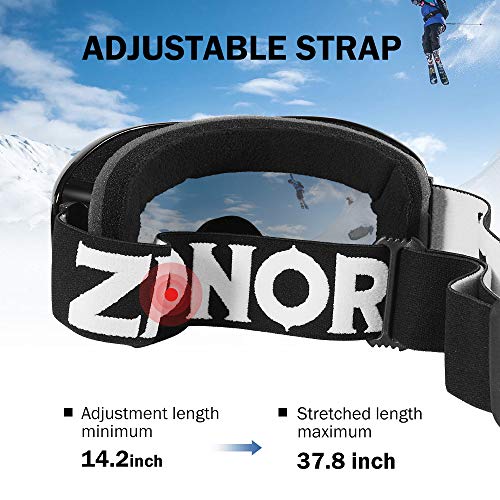 EXP VISION Snowboard Ski Goggles for Men, Women and Youth Snow Goggles ...