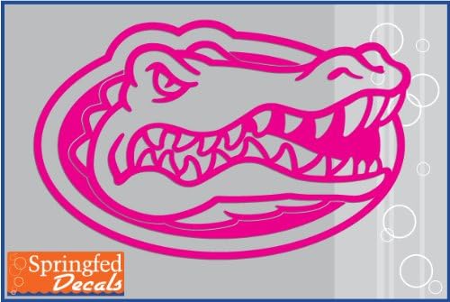 Amazon.com: Florida Gators TRIBAL GATOR HEAD 6" Vinyl Decal Car Truck ...