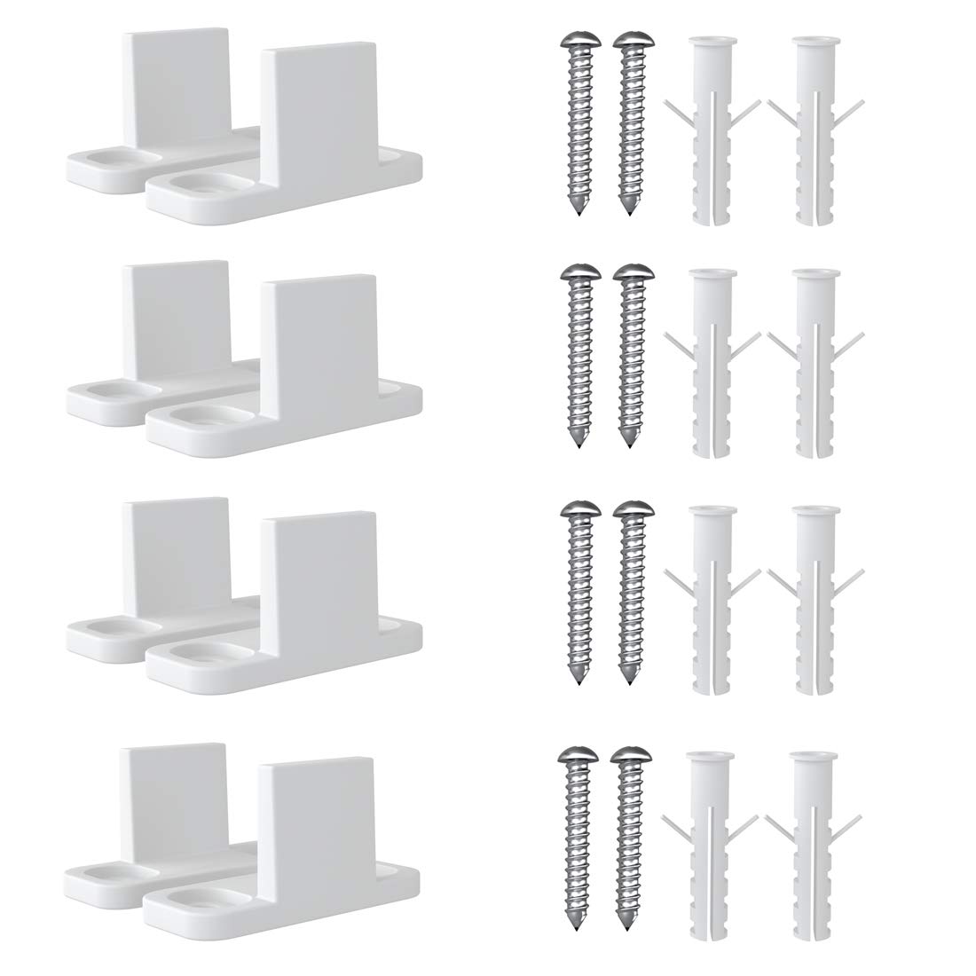 Buy JUGREAT Sliding Barn Door Floor Guides,Sliding Door Hardware ...