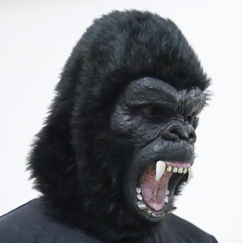 Zuttoai Godzilla War King Kong Latex Mask Head Set Halloween ...