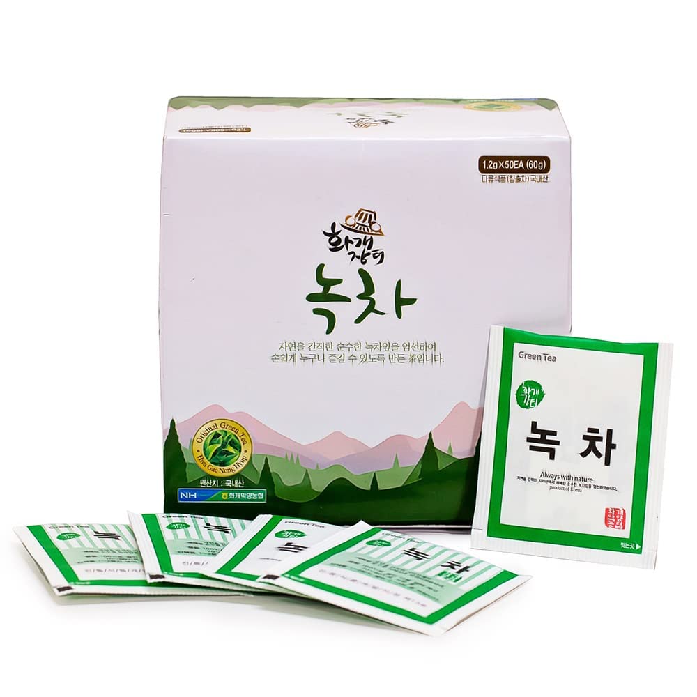 Amazon.com : [NongHyup] Korean Premium Green Tea, Product of Korea, All ...