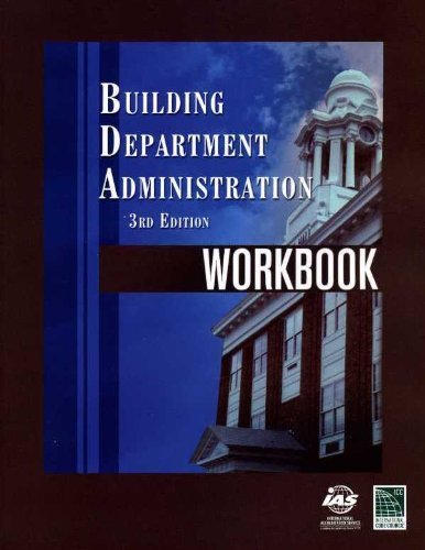 Building Department Administration Workbook: Susan Kelly, and Mareen ...