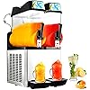 Amazon.com: VEVOR Frozen Drink Machine, 12LX2 Tanks Commercial ...