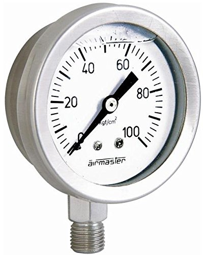 Airmaster Flowtec Economy Pressure Gauge, 100 mm : Amazon.in: Industrial & Scientific