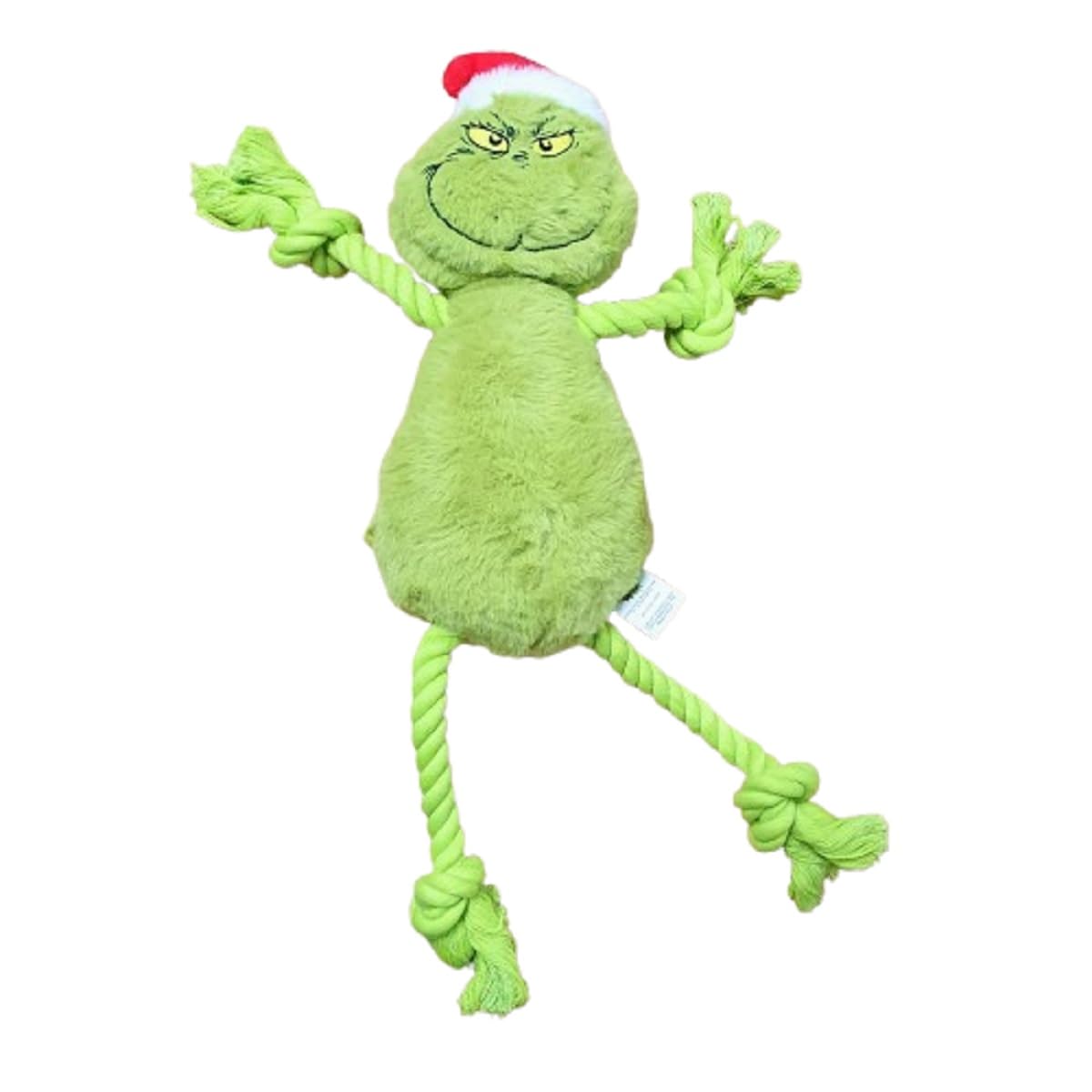P&R:UK Grinch Dog Toy with Squeaky Ball | Durable Rope Tug Toy for Dogs ...