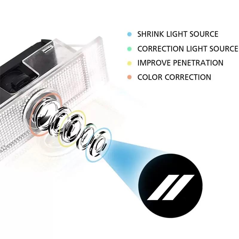 Snapklik.com : 2pcs Never Fade Door Light Led Logo For Dodge Charger ...