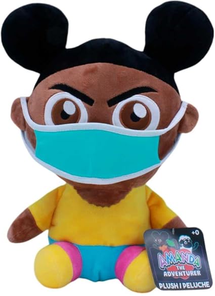 Amazon.com: Amanda The Adventurer 12" Mega Plush (Amanda The Adventurer) : Toys & Games