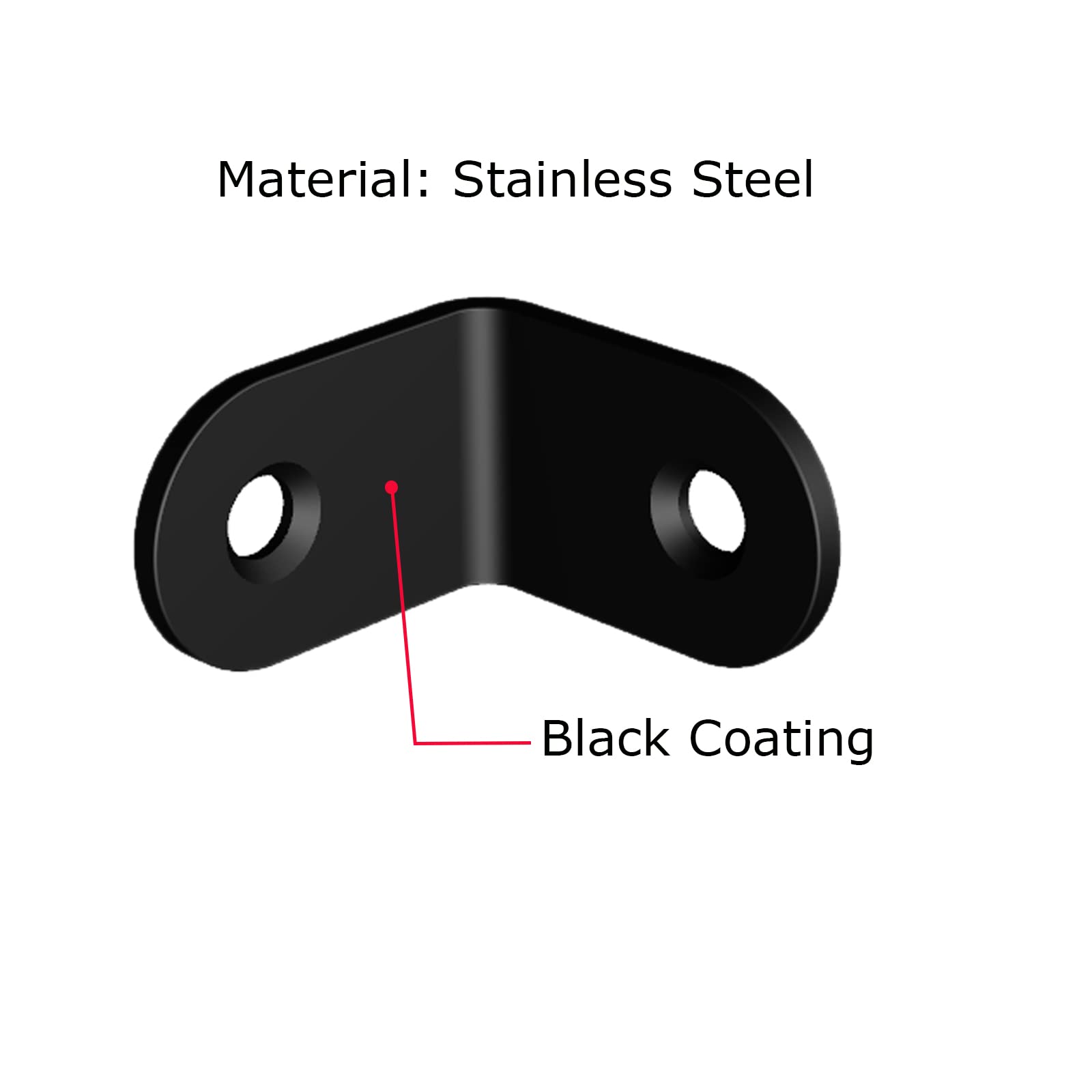 Snapklik.com : Corner Brace, L Bracket, Corner Brackets Of Stainless ...
