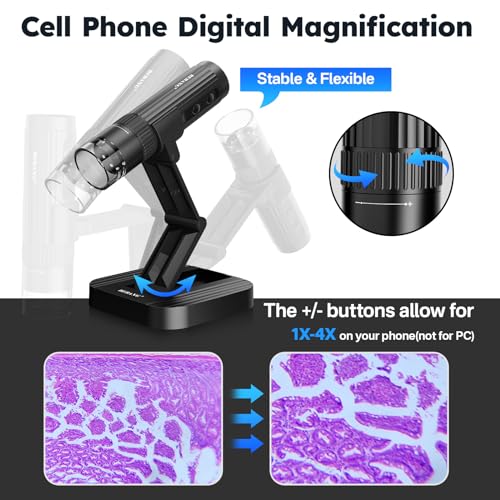 Snapklik.com : BEBANG Wireless Digital Microscope, 50X-1000X ...