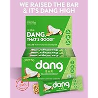 Amazon.com: Dang Keto Bar | Toasted Coconut | 12 Pack | Keto Certified ...