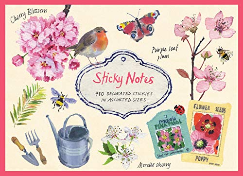 Cherry Blossom Garden Sticky Notes : Woodin, Mary: Amazon.in: Office ...