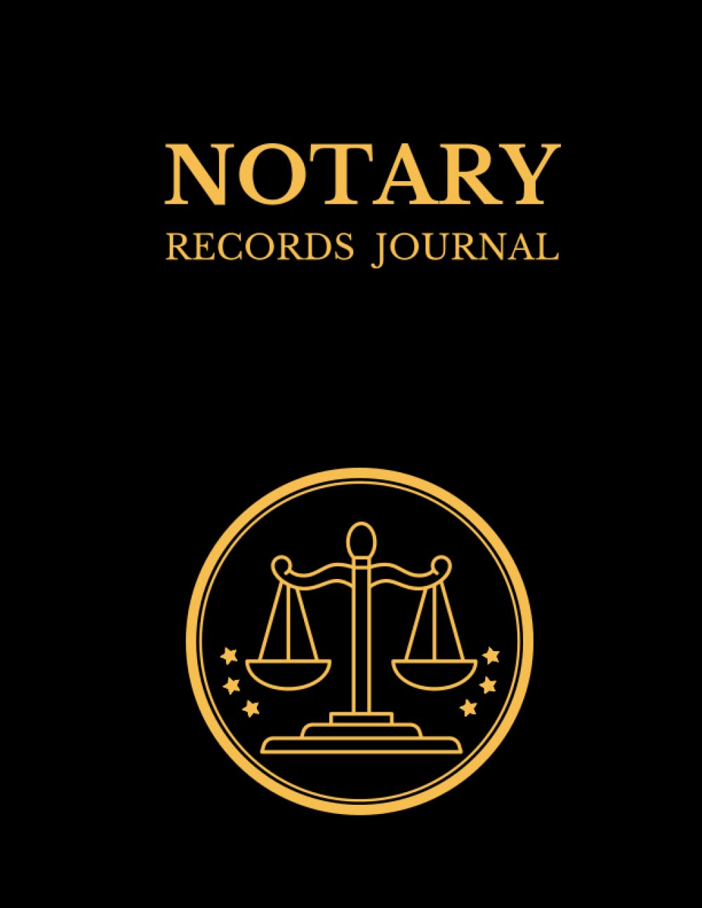 Notary Records Journal: Modern Public Notary Log Book for Signing ...