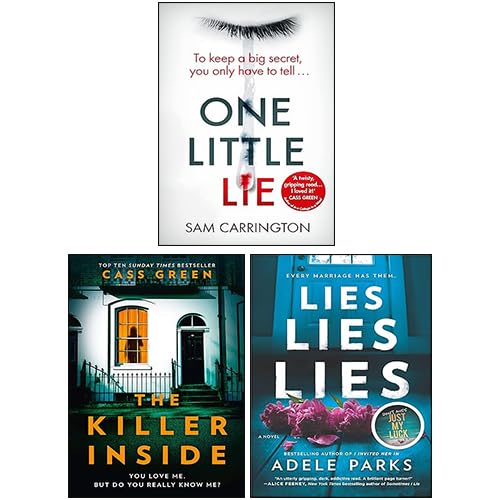 The Killer Inside, One Little Lie, Lies Lies Lies 3 Books Collection ...