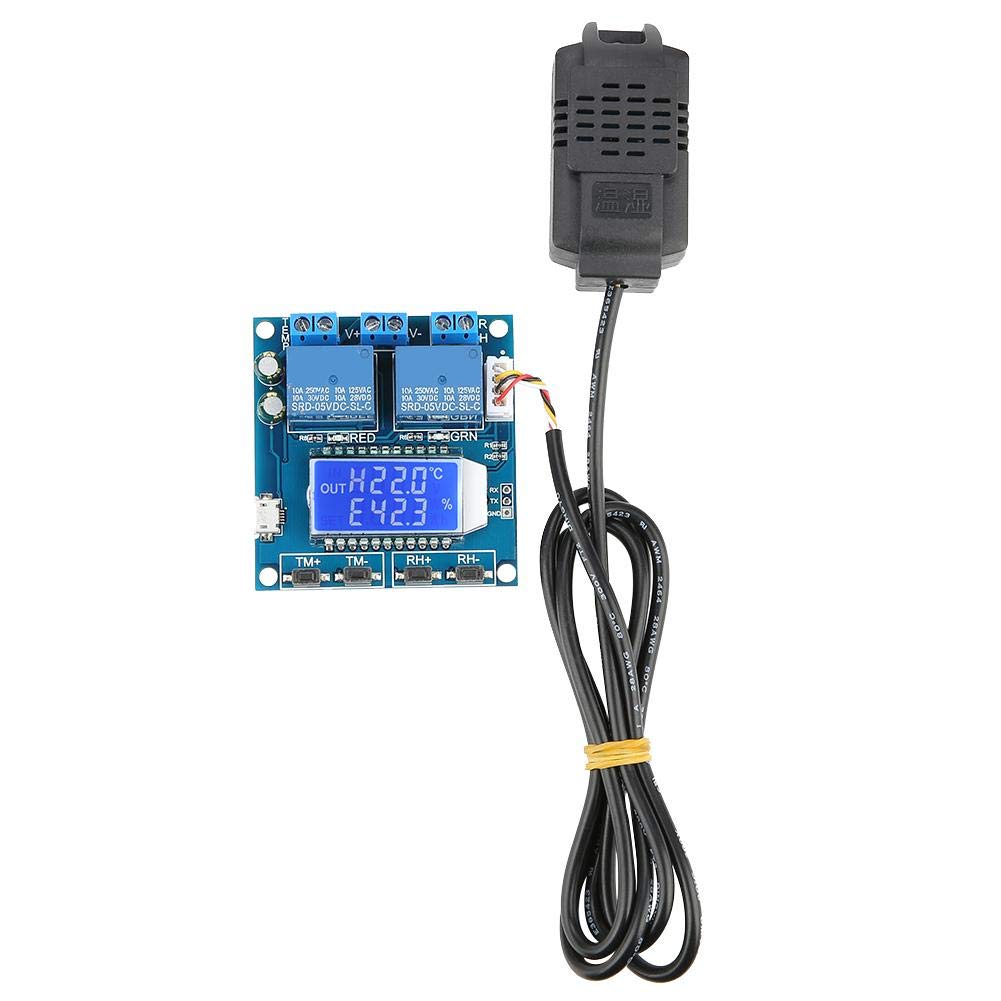 Thermostat Temperature Humidity 20 60 00 100 Digital Display ...