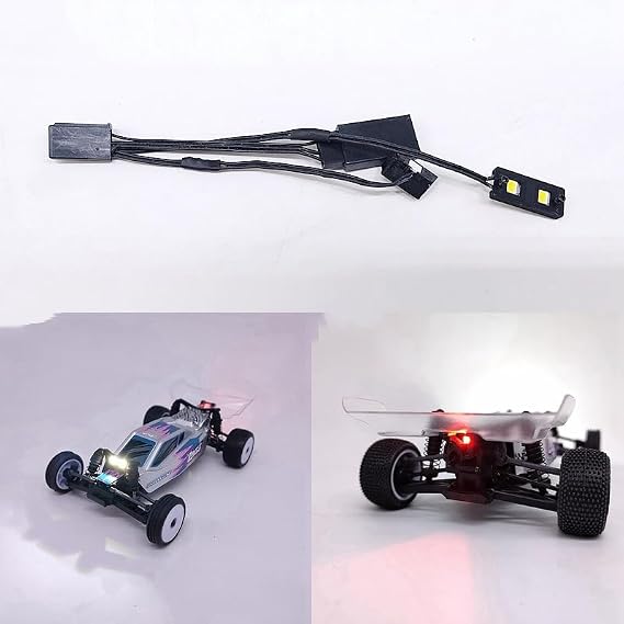 Amazon.com: Palumma RC Car Light Kits Front Rear Lamp for Losi 1/24 ...