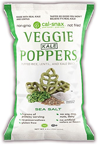 Amazon.com: Cal-Snax International Veggie Poppers, Sea Salt, 4.4 Ounce