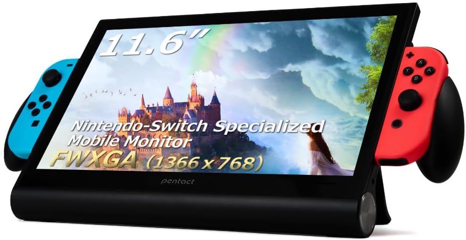 Amazon.com: G-STORY 10.1‘’ Portable Monitor for Switch, 1080P Portable ...