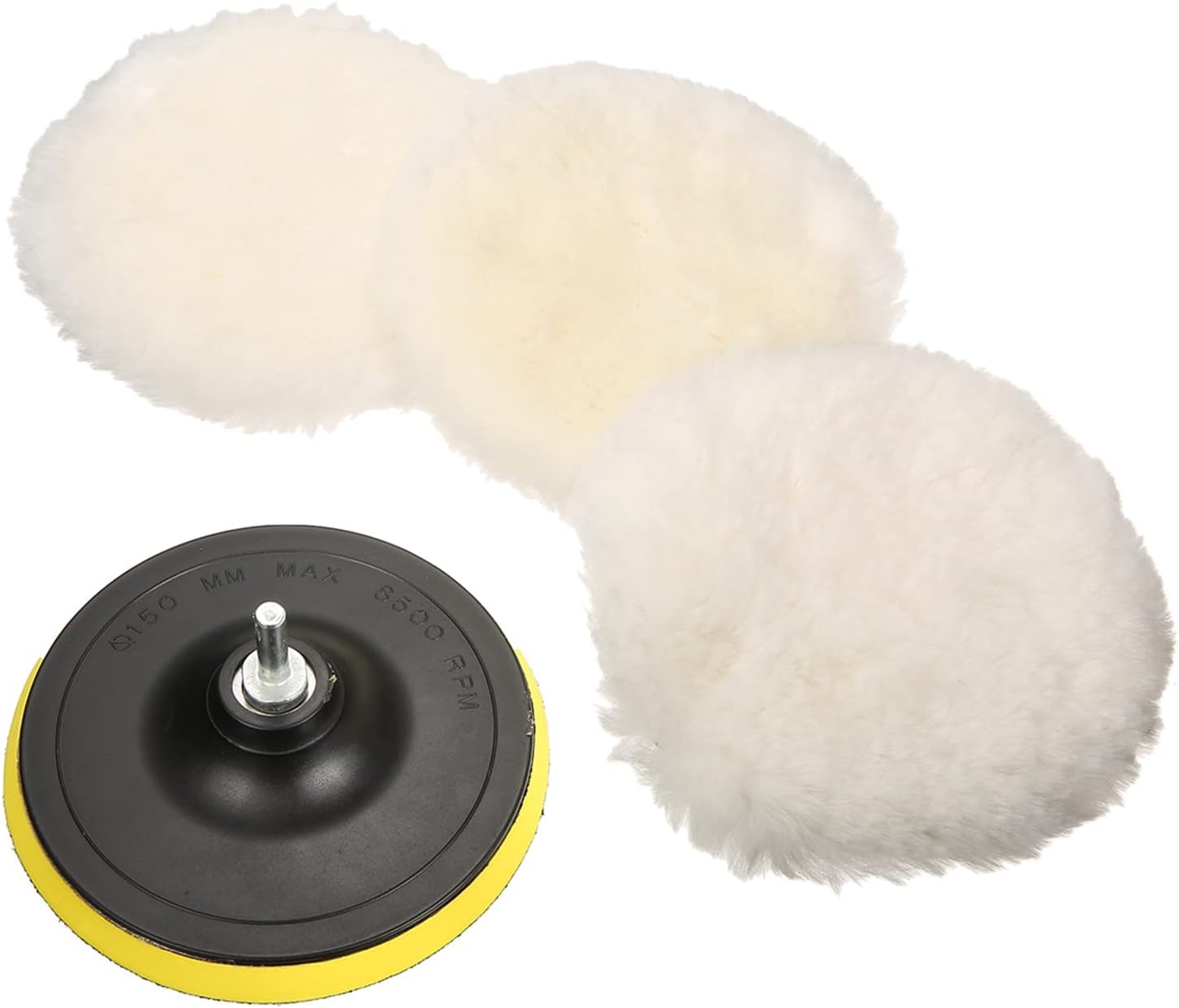 Amazon.com: MATCEE Polishing Buffer Pad Buffing Wheel Pad 6 Inch for ...