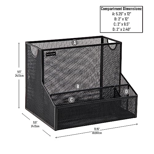 Snapklik.com : Desktop Organizer, Vertical File Storage, Letter Size ...