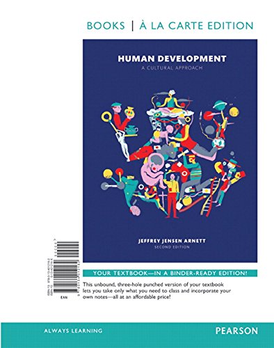 Amazon.com: Human Development: A Cultural Approach: 9780134138374 ...