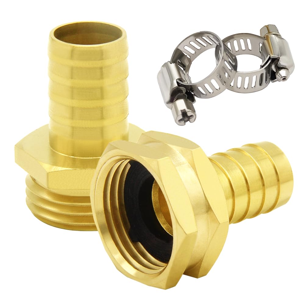Snapklik.com : Hooshing 3/4" Garden Hose Repair Kit Solid Brass Water ...