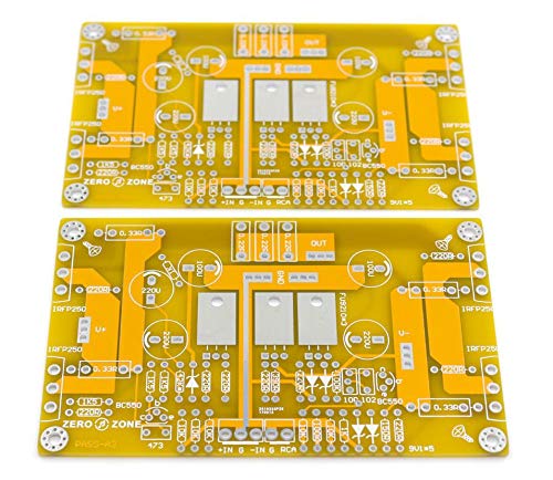 PASS A3 Single-ended Class A Power Amplifier PCB Board (2pcs) : Amazon ...
