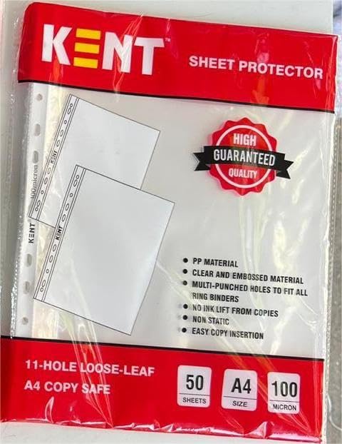 Sheet Protector/ 11 Holes Sheet Protector/ A4 Size/Best Way to Protect ...