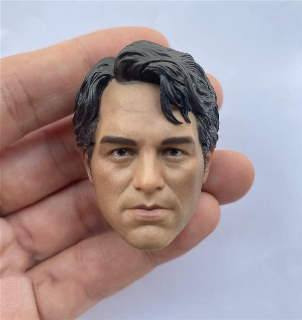 VUSLA 1/6 Scale Male Figure Head Sculpt, Handsome Men Tough Guy, Doll ...