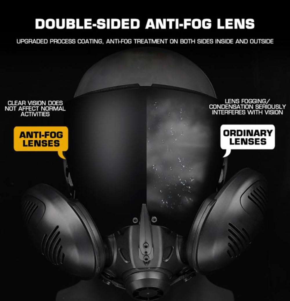 Snapklik.com : Cyber Mask Full Face Anti Fog Goggles And Tactical M88 ...