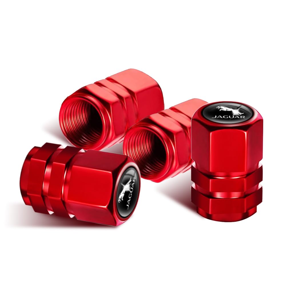 Amazon.com: BROAND Car Tire Valve Stem Caps for Jaguar, Air Caps Cover ...