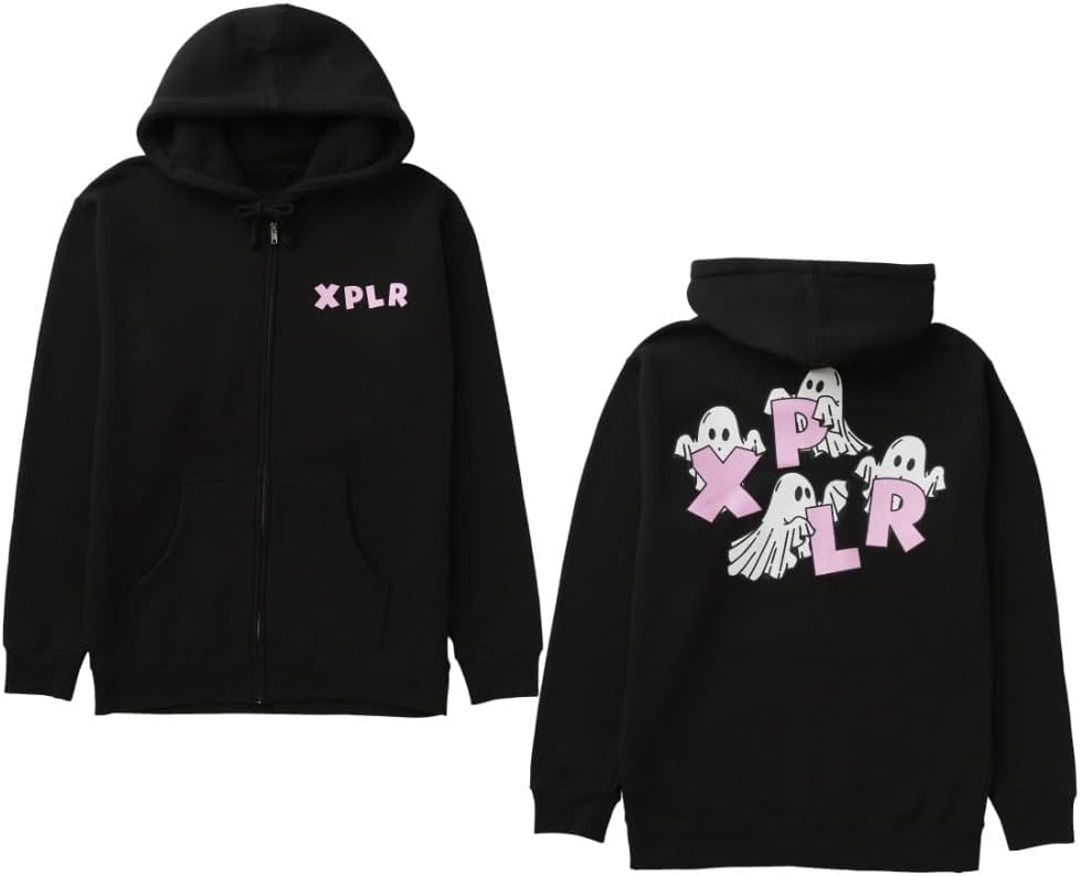 Amazon.com: Generic XPLR New Merch Ghost Zip Fashion Sweatshirt Unisex ...