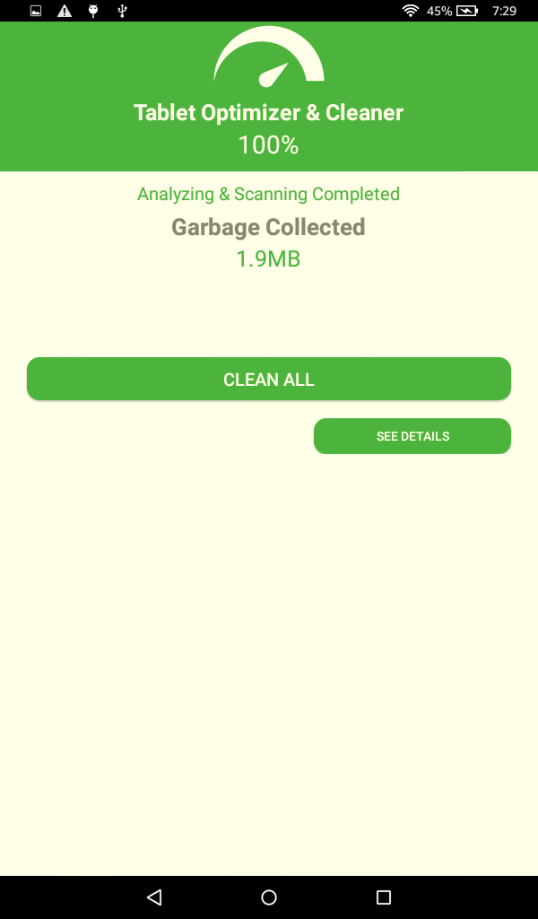 Optimizer & Trash Cleaner Tool for Kindle Fire Tablets - App on Amazon ...
